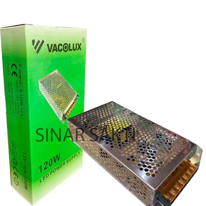 Jual Vacolux Travo Led Strip 10A Power Supply 10 Ampere Led Strip ...