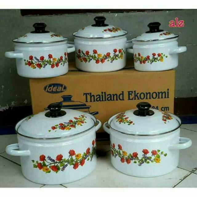 Jual Panci set enamel | Shopee Indonesia