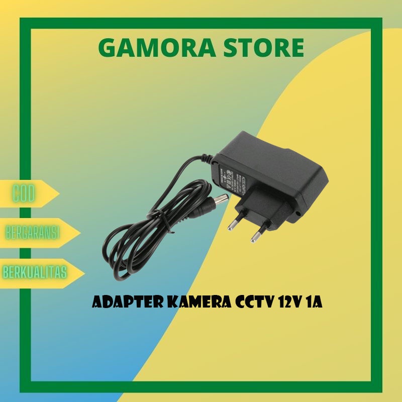 Jual ADAPTER KAMERA CCTV 12V 1A | Shopee Indonesia