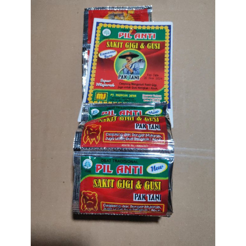 Jual pak tani pil anti sakit gigi&gusi | Shopee Indonesia