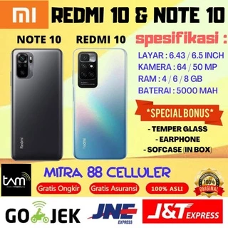 Jual Redmi Note 10 RAM 6 Terlengkap & Harga Terbaru Mei 2024 | Shopee ...