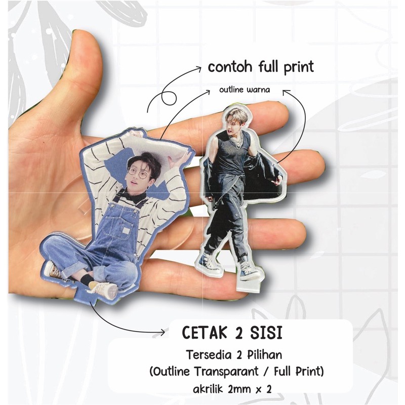 Jual Akrilik Standee Mini / Akrilik Figure / Akrilik Spotify Standee ...