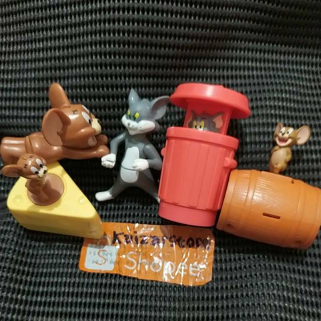 Jual Mainan Tom and Jerry Figure film kartun kucing dan tikus hadiah ...