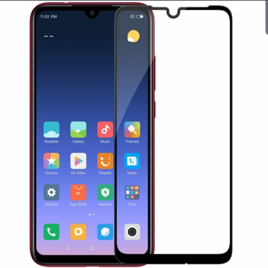 Jual Tempered Glass Xiaomi Redmi 7 / Redmi Note 7 7 Pro Cover Full Lem ...