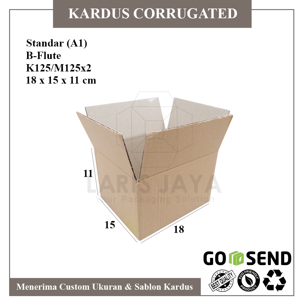 Jual Kardus Dus Kerdus Box Karton Kecil Mini 18x15,5x11 Packing Kemasan ...