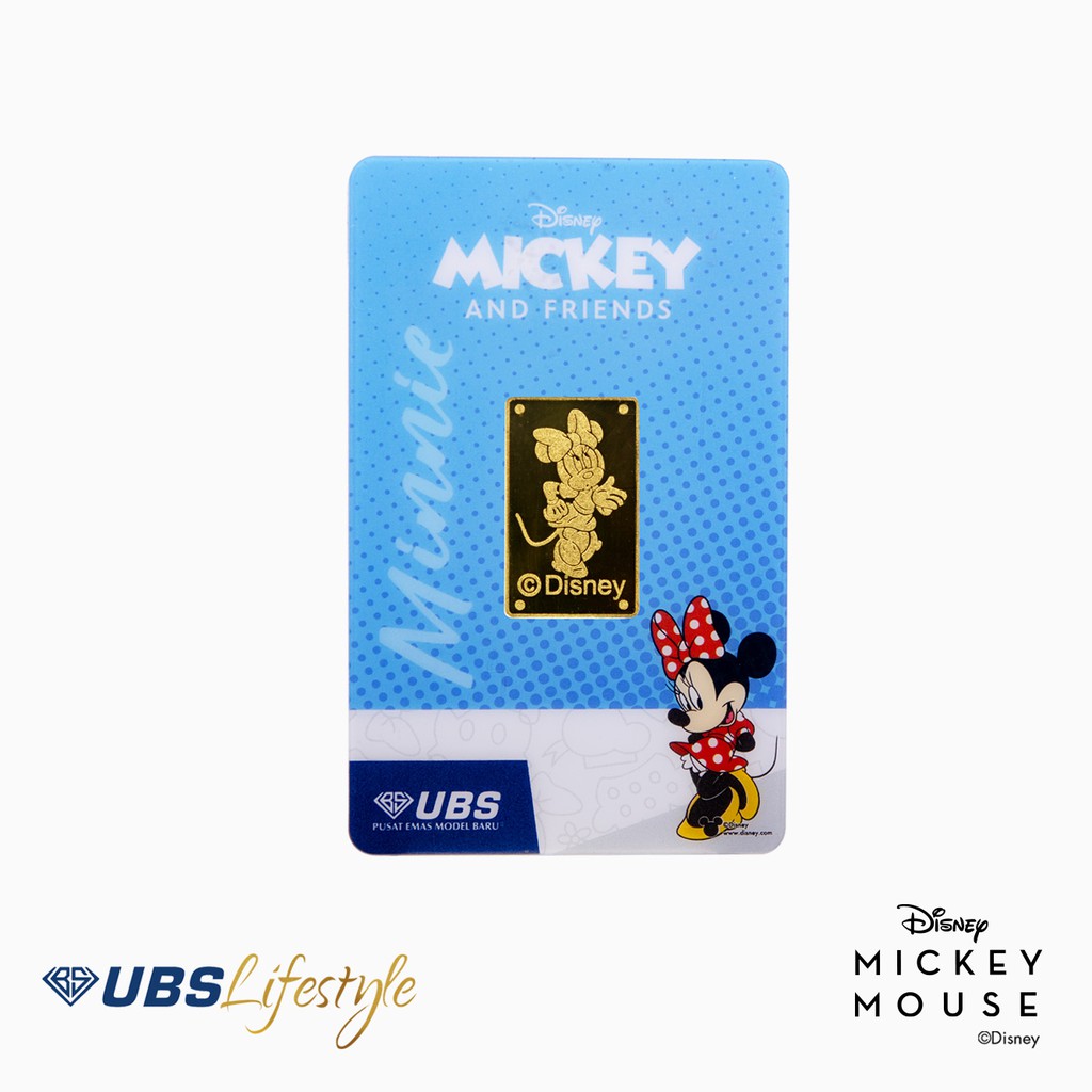 Jual UBS Logam Mulia Disney Minnie Mouse 5 Gram (B) | Shopee Indonesia