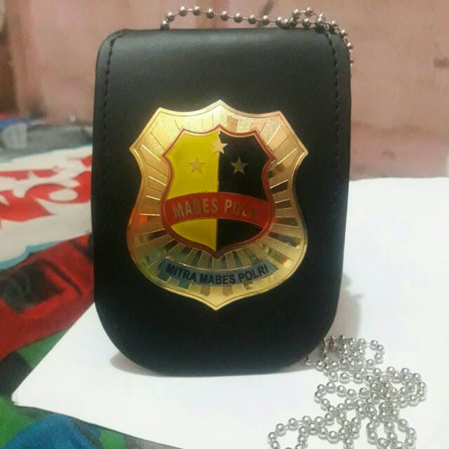 Jual Name tag mitra mabes polri (dompet dove) | Shopee Indonesia