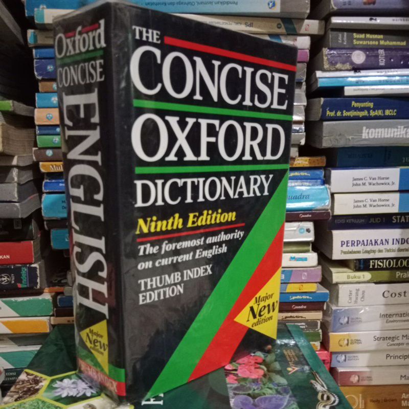 Jual The Concise Oxford Dictionary nine edition ( HC, ORIGINAL ...