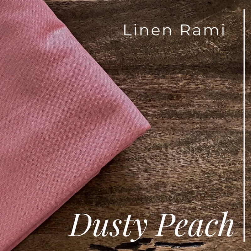 Jual Kain Linen Rami Murah berkualitas Katun Rami per Setengah Meter ...