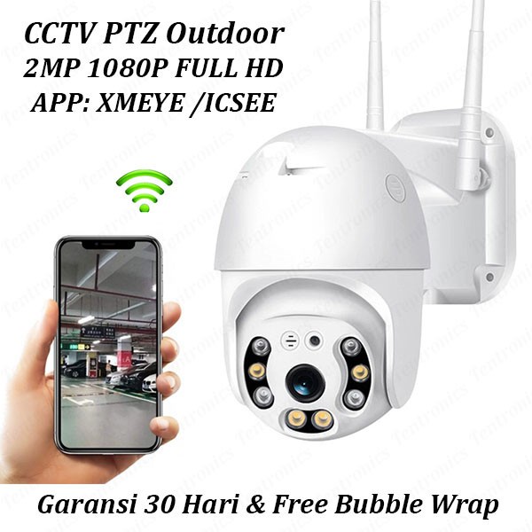 Jual IP Camera Outdoor Wireless CCTV PTZ 1080P 2MP XMEYE ICSEE High ...