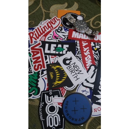 Jual STICKER BRAND DISTRO BAHAN GRAFTAC | Shopee Indonesia