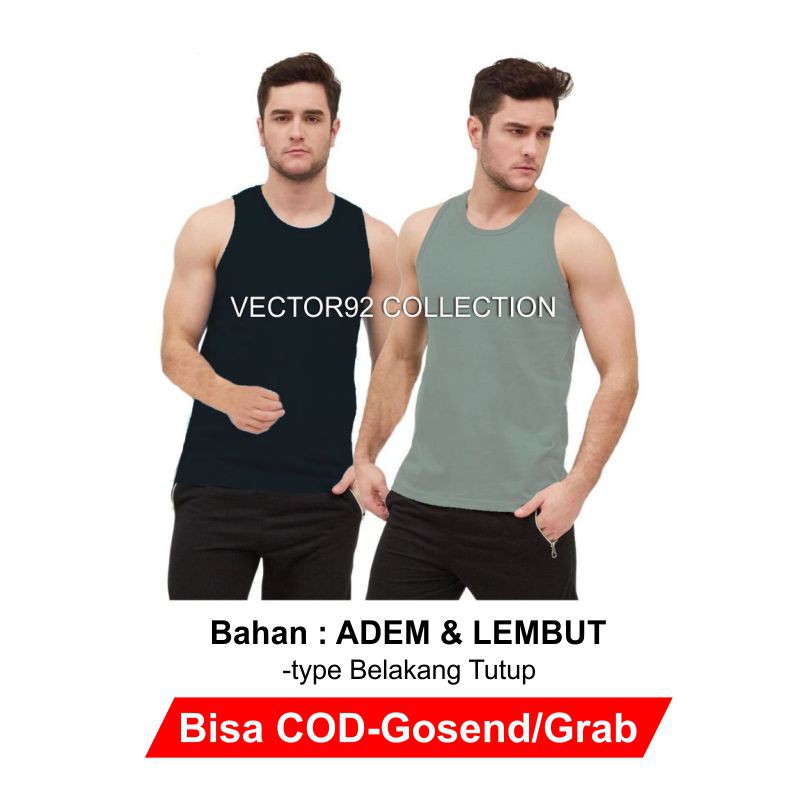 Jual SINGLET PRIA 003 \\ SINGLET KAOS DALAM COWOK | Shopee Indonesia