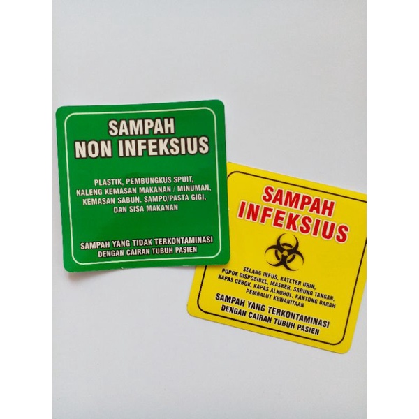 Jual Sampah Infeksius | Non Infeksius | Shopee Indonesia