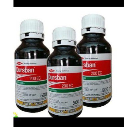 Jual jual obat hama dursban insektisida 200EC 500ml | Shopee Indonesia