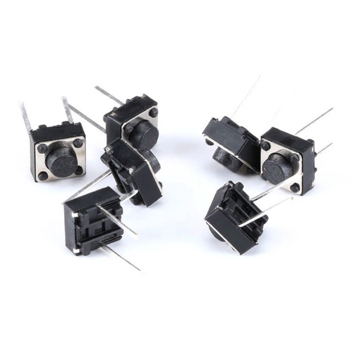 Jual Tactile push button 6x6x5 mm 2p 2 pin 2pin micro switch momentary ...