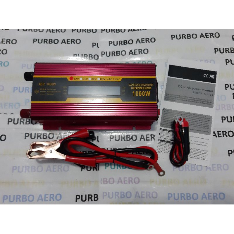Jual INVERTER 1000W 12V DC to 220V AC Modified Sine Wave 12volt Dc to ...