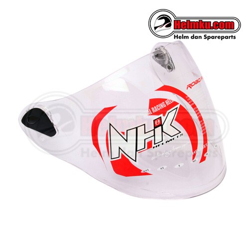 Jual KACA HELM (VISOR CLEAR ) - NHK R6 NEW | Shopee Indonesia