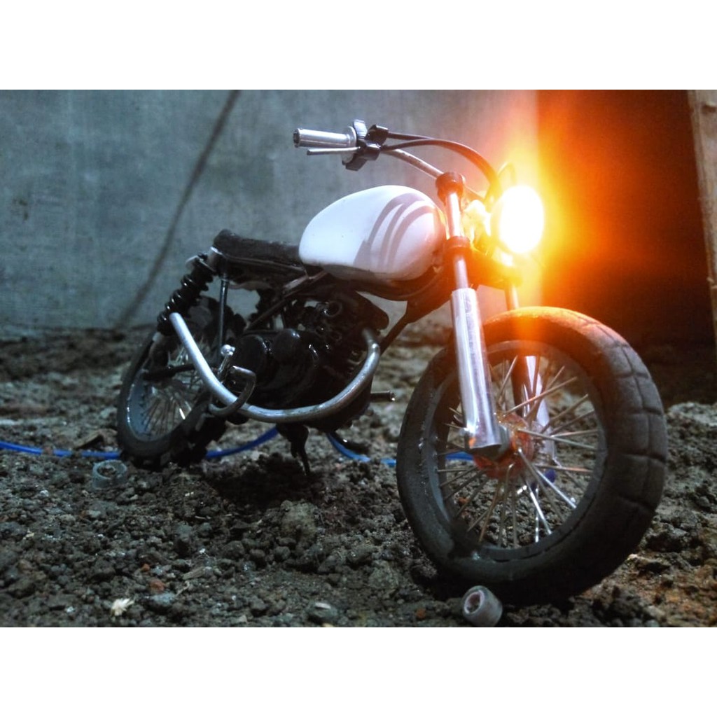 Jual Miniatur Motor Custom Japstyle, Matic, Bebek, Moge dan sejenis ...