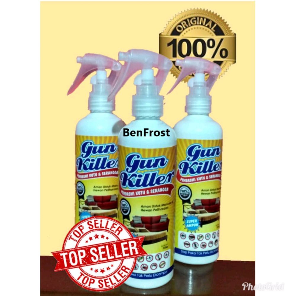 Jual obat kutu kasur-obat kutu sofa-basmi kutu-GUN KILLER terakhir ...