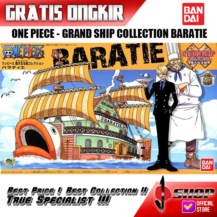 Jual ONE PIECE GRAND SHIP COLLECTION BARATIE | Shopee Indonesia