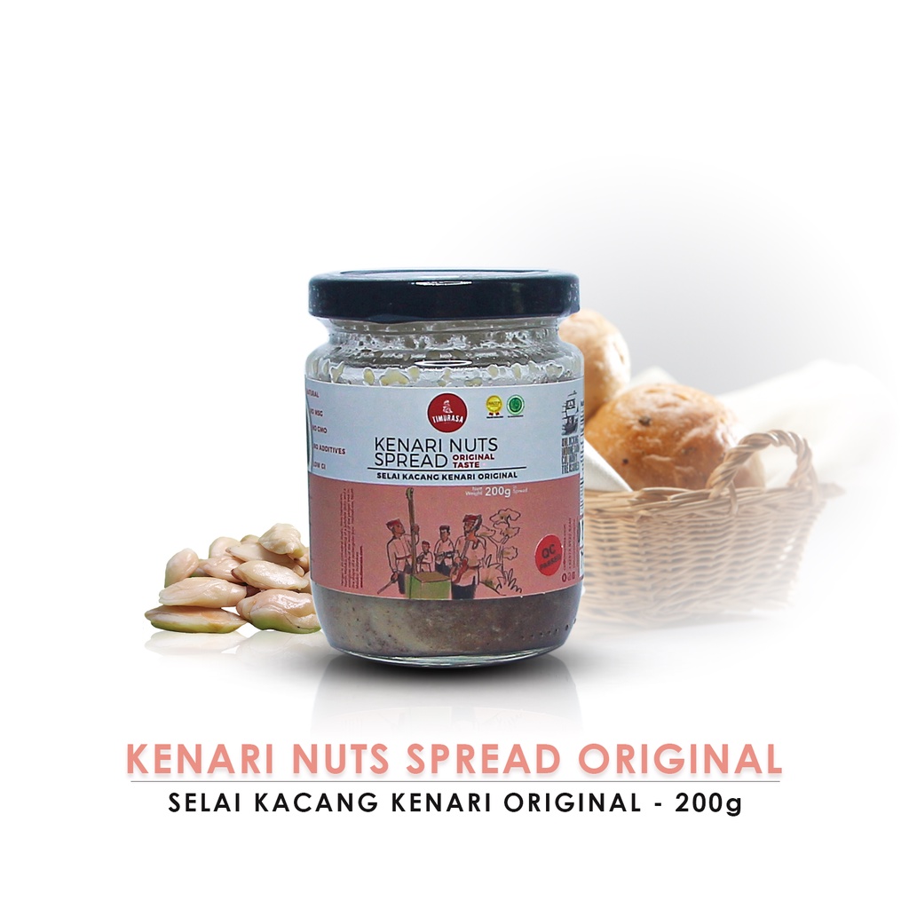 Jual Selai Asli Kacang Kenari Timurasa / Kenari Nut Spread Timurasa ...