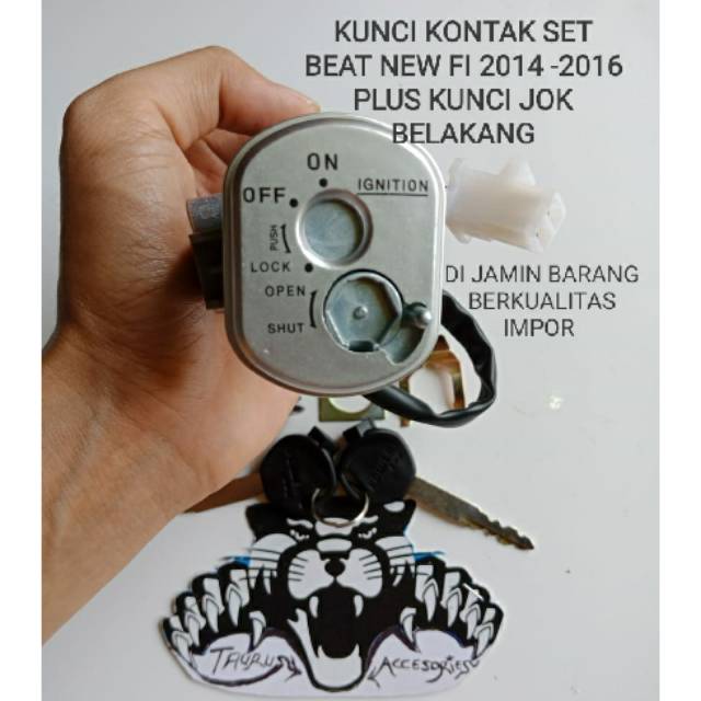 Jual KUNCI KONTAK SET BEAT FI/BEAT F1/BEAT ESP PLUS KUNCI JOK BELAKANG ... Jual KUNCI KONTAK SET BEAT FI/BEAT F1/BEAT ESP PLUS KUNCI JOK BELAKANG ...