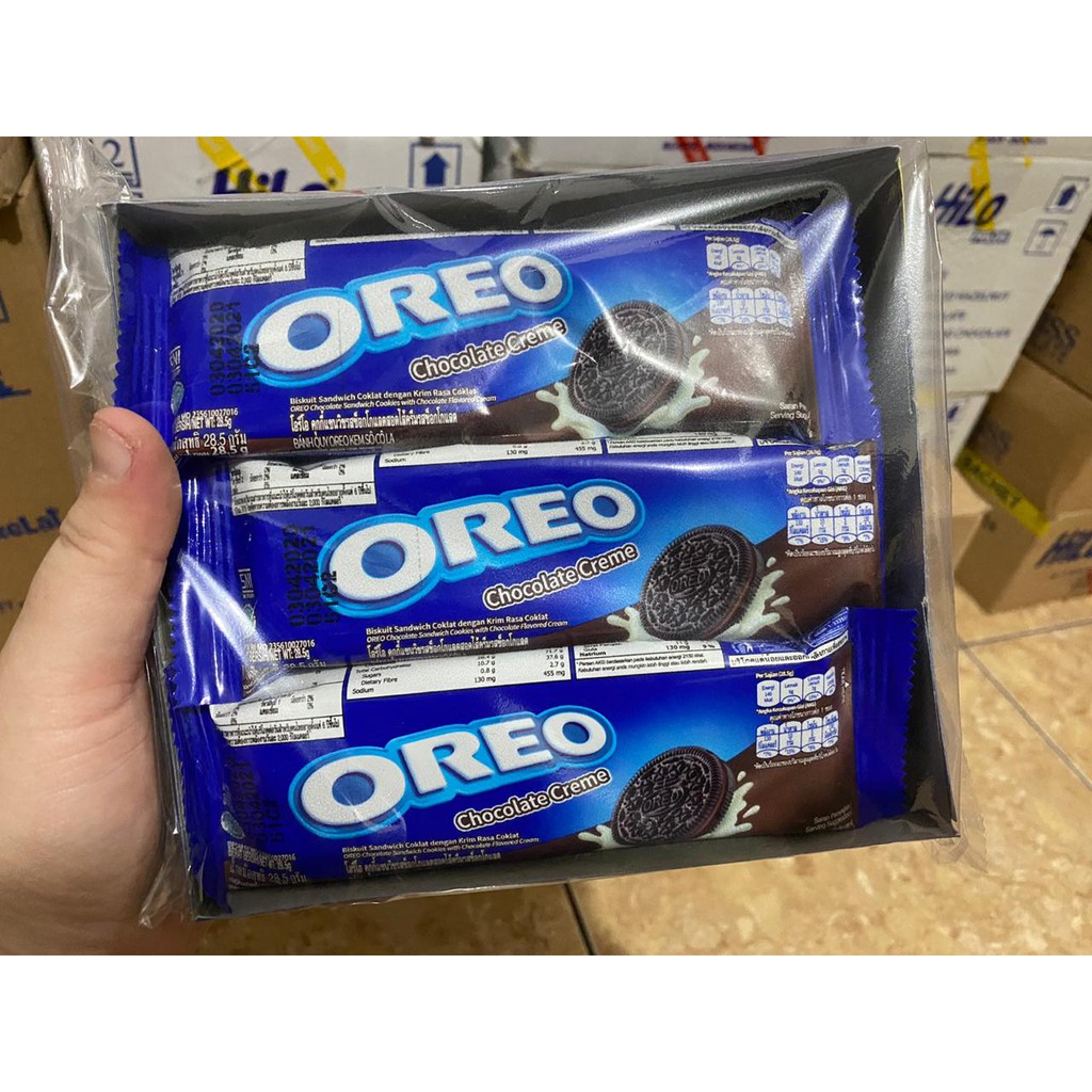 Jual Oreo Chocolate Cream Biskuit [38gr/pcs, isi 12 Pcs] | Shopee Indonesia