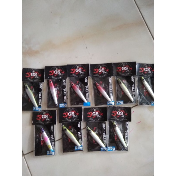 Jual micro jig 25 gram | Shopee Indonesia
