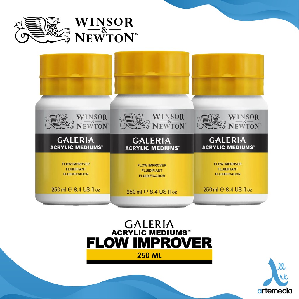 Jual Winsor & Newton Galeria Flow Improver Acrylic Medium | Shopee ...