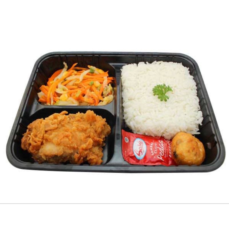Jual Nasi Bento Ayam Krispy Termurah Halal | Shopee Indonesia