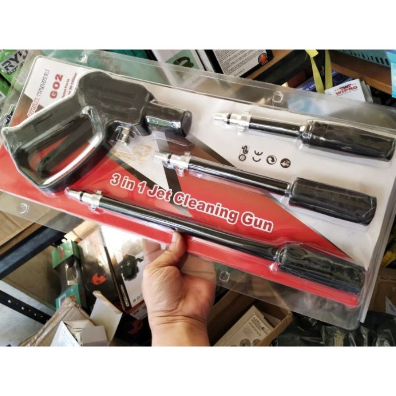 Jual Stick Jet Cleaner Kepala Pistol Semprot Cuci AC 3in1 Cleaning Gun ...