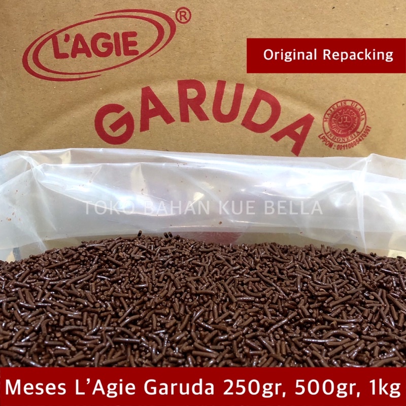 Jual Meses Coklat GARUDA 500GR (REPACK) L'Agie Premium Ceres Chocorice ...