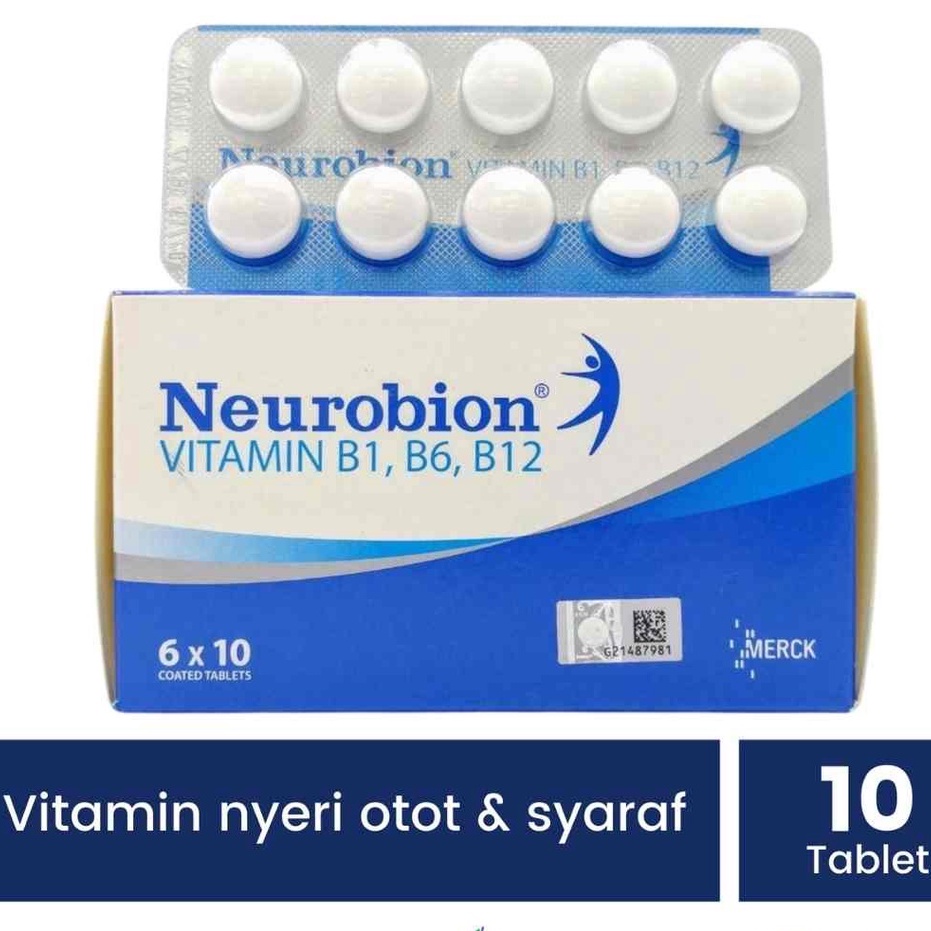 Jual Neurobion Suplemen Vitamin B Saraf per Strip | Shopee Indonesia