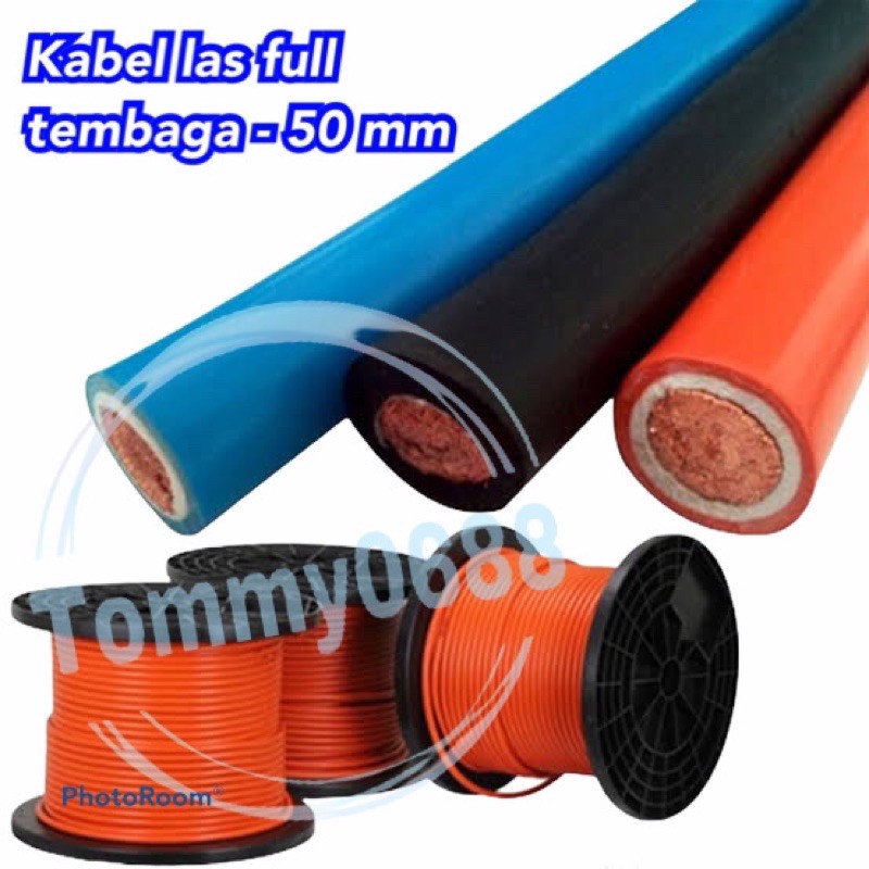 Jual ORIGINAL KABEL LAS 50MM FULL TEMBAGA WELDING CABLE LAS | Shopee ...