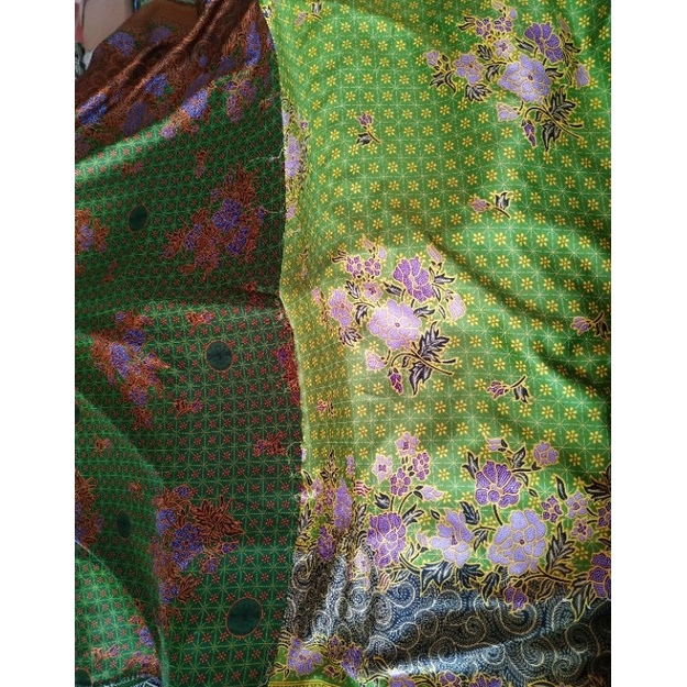 Jual KAIN BATIK MUSLIMAT SEMI SUTRA TERBARU BAHAN BATIK MUSLIMAT ...