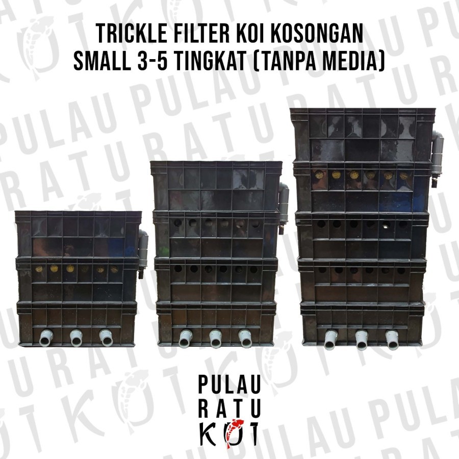 Jual (Small) Trickle filter kolam TANPA MEDIA Pulau Ratu Koi 3-5 ...