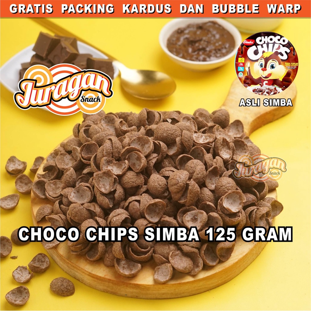 Jual SEREAL Choco Chips 125g / Choco Crunch snack kiloan makanan ringan ...