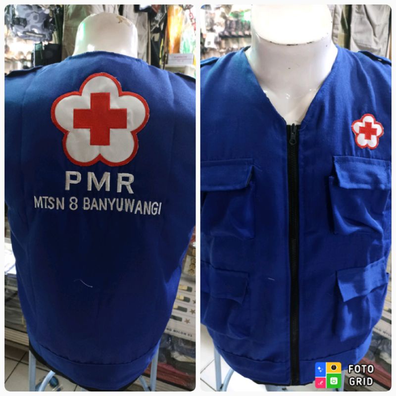 Jual rompi PMR, PMI costum bordiran | Shopee Indonesia
