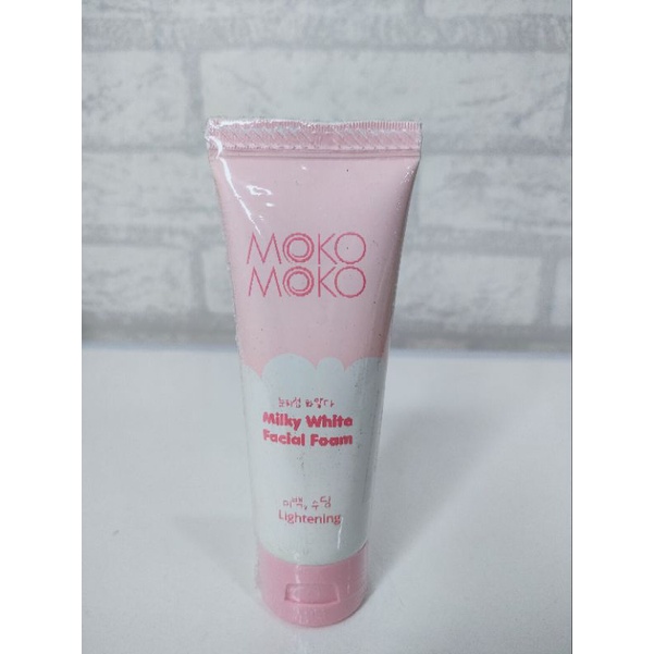Jual Milky White Facial Foam Moko-Moko | Shopee Indonesia