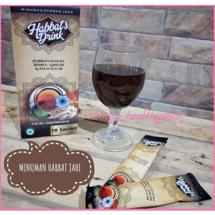 Jual Serbuk Jahe Habbat's Drink (10 Sachet @24 Gr) | Shopee Indonesia