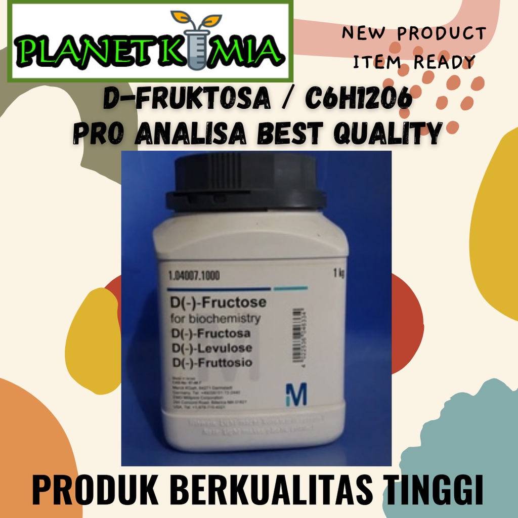 Jual D - Fructose / D - Fruktosa Pro Analisa Merck 50 dan 100 Gram ...