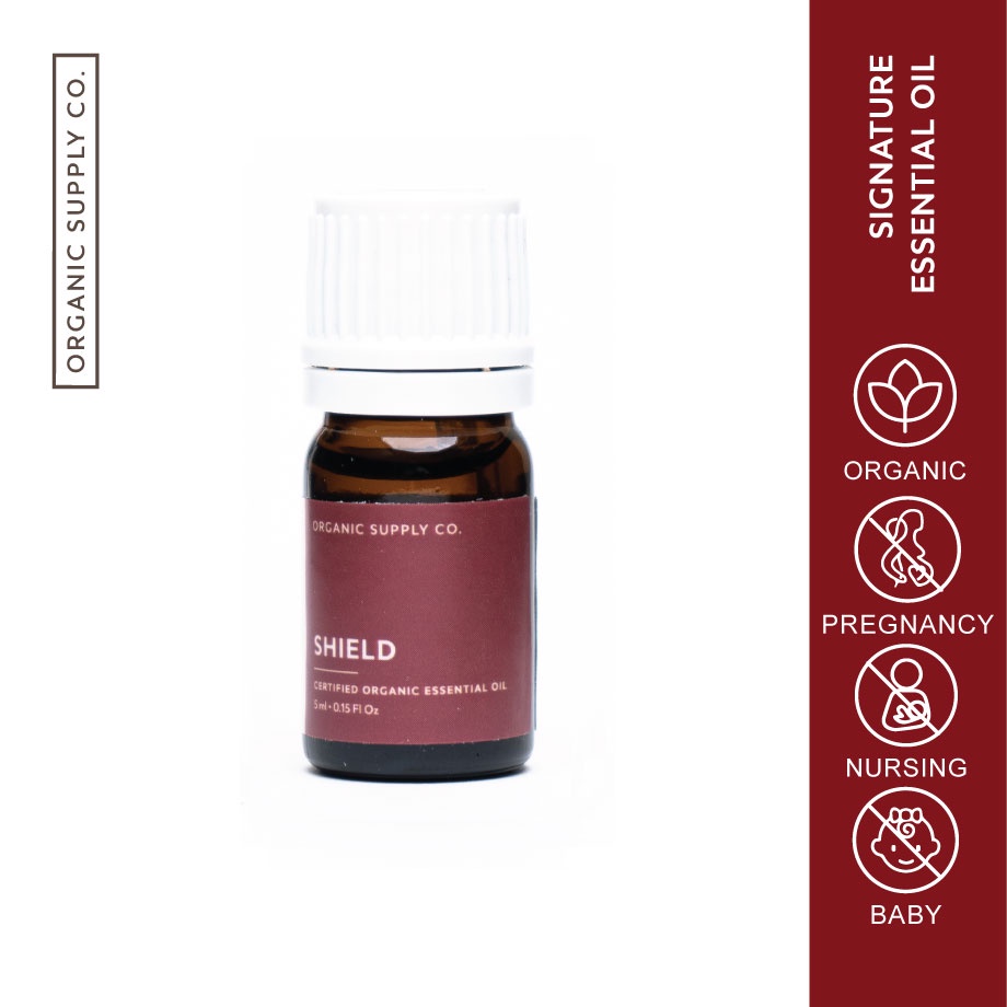 Jual Organic Supply Co. Shield Essential Oil | 100% Pure, Organik, Imun ...
