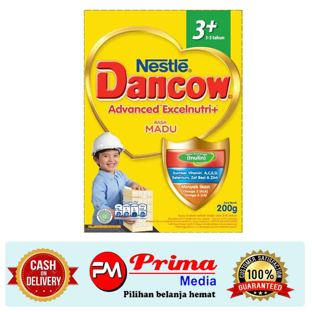 Jual Nestle Dancow 3+ dengan Nutritods Susu Pertumbuhan Rasa Madu 3-5 ...