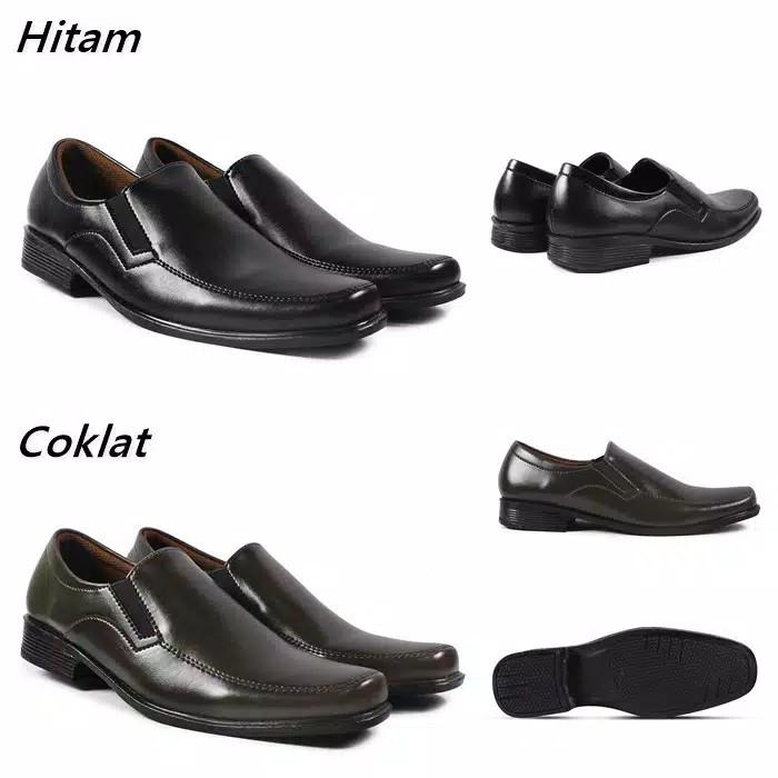 Jual sepatu pria crocodile pantofel borneo sepatu kerja murah | Shopee ...