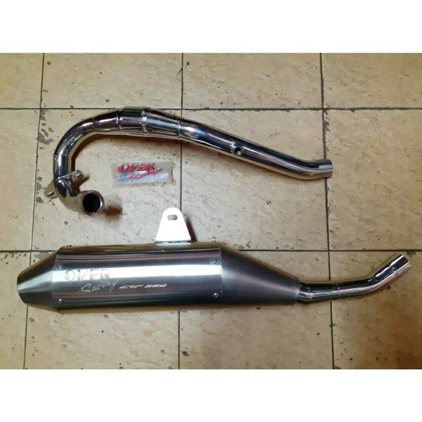 Jual Barang Knalpot racing honda crf 250 rally merk over racing full ...