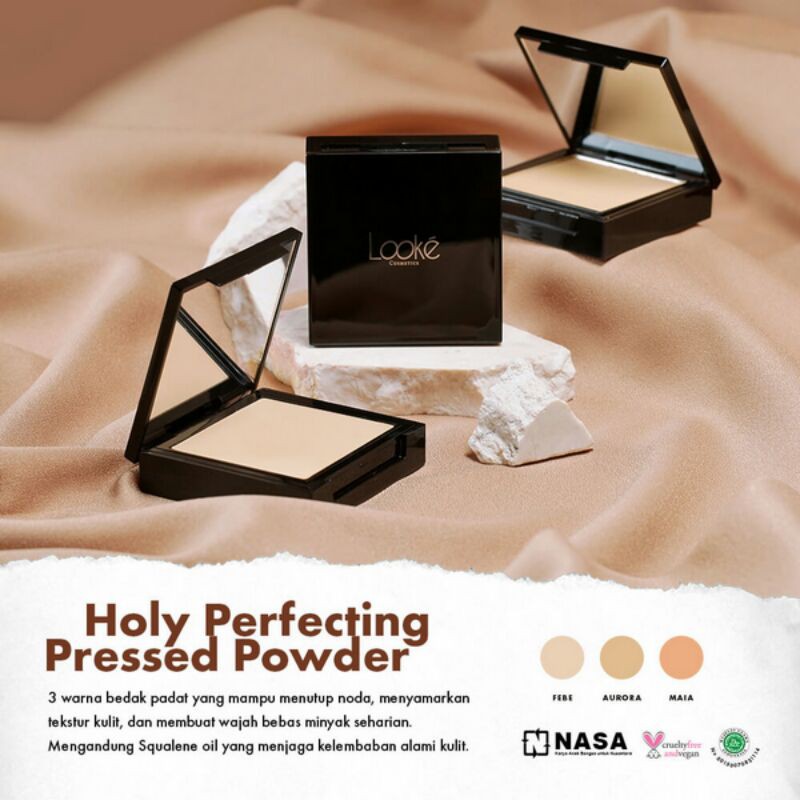 Jual Looke Holy Perfecting Pressed Powder | Shopee Indonesia
