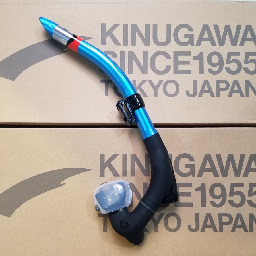 Jual GS-3180 Snorkel Gull Super Bullet Twin Purge Valve Semi Dry Scuba ...