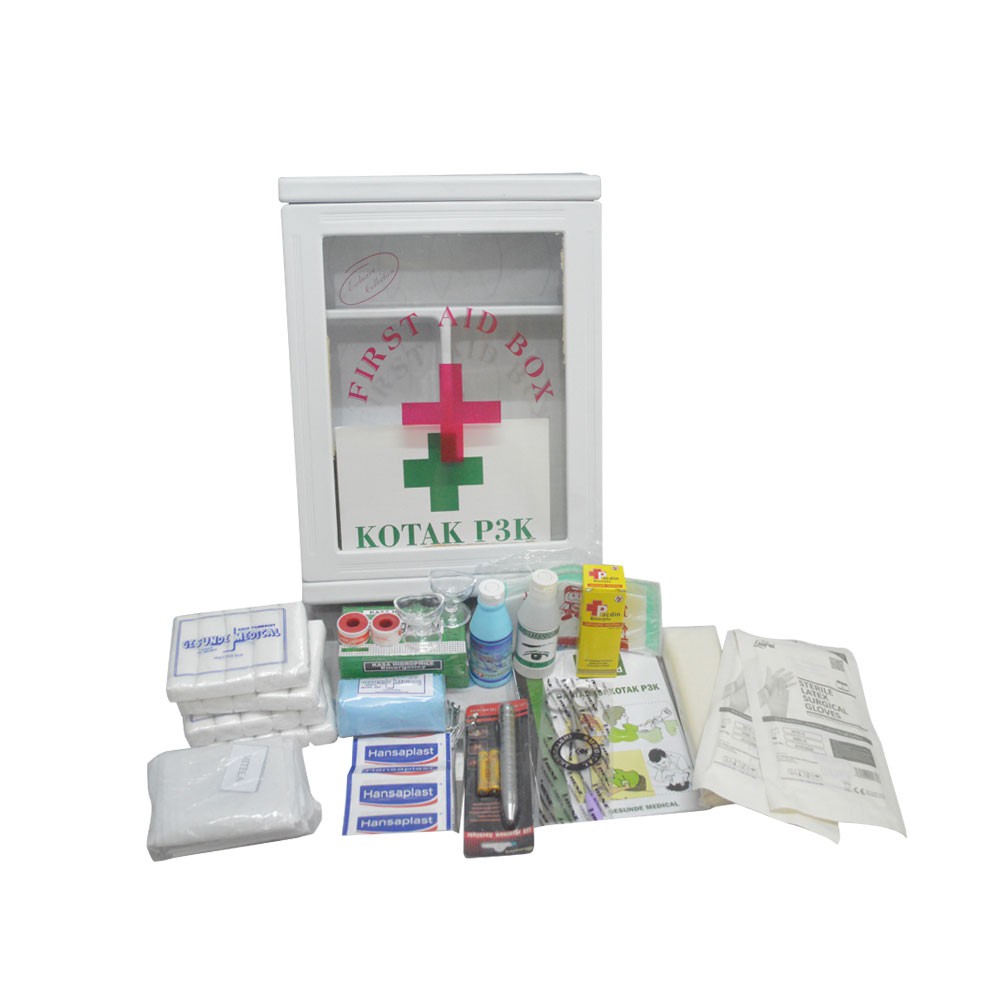 Jual Kotak P3K Perusahaan Paket A Box P3K Perkantoran/ P3K Standar ...