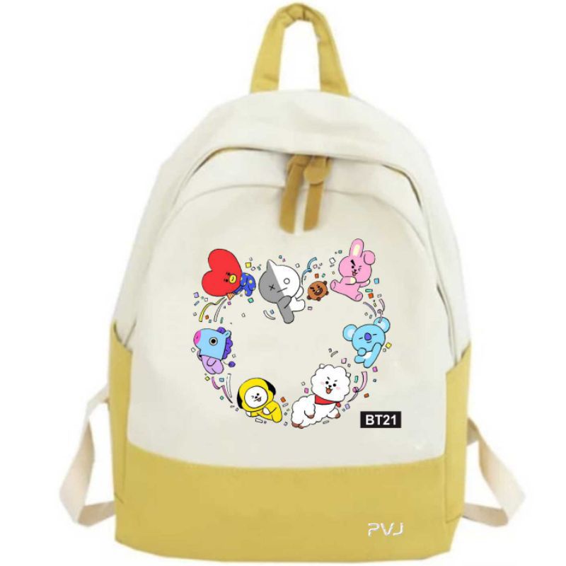 Jual tas BTS 21 tas sekolah anak perempuan | Shopee Indonesia