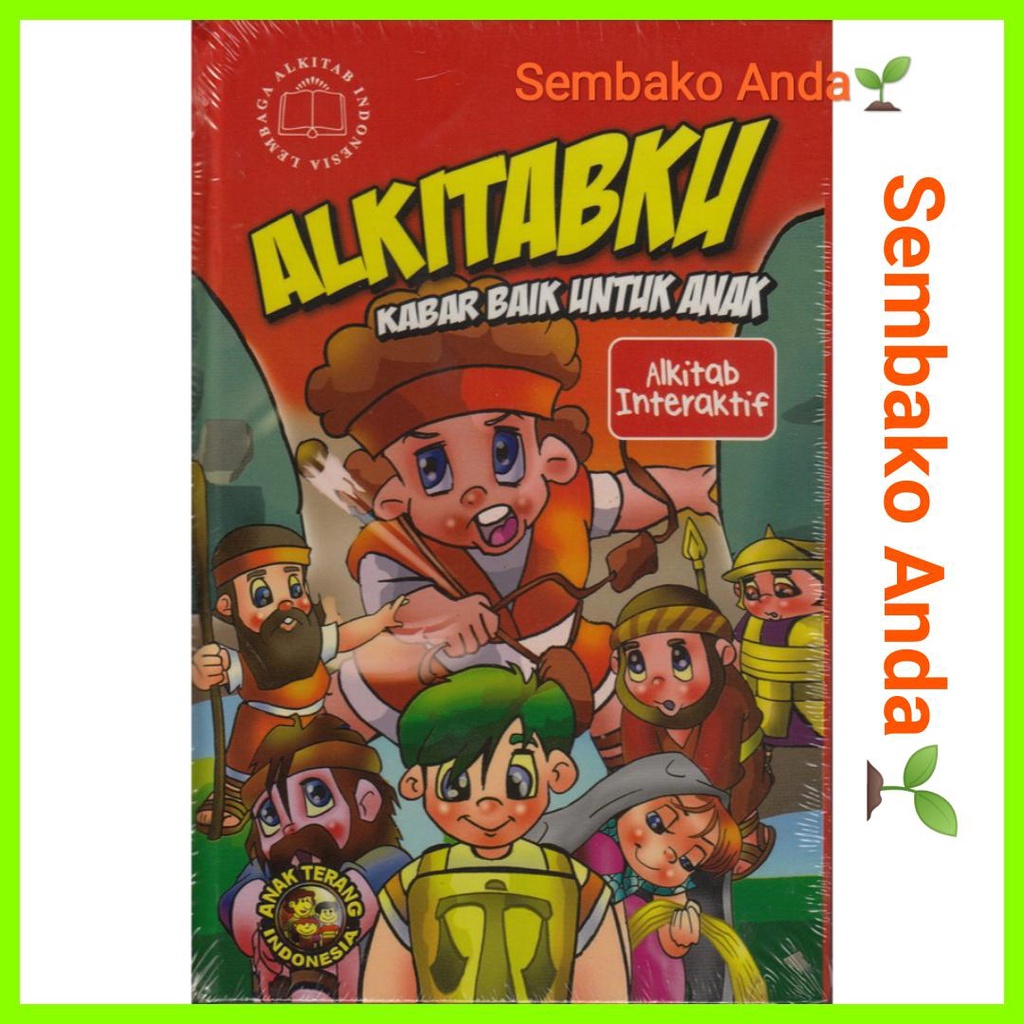 Jual A) Alkitabku Interaktif. Alkitab Anak. TB1. Alkitab Kristen Ukuran ...